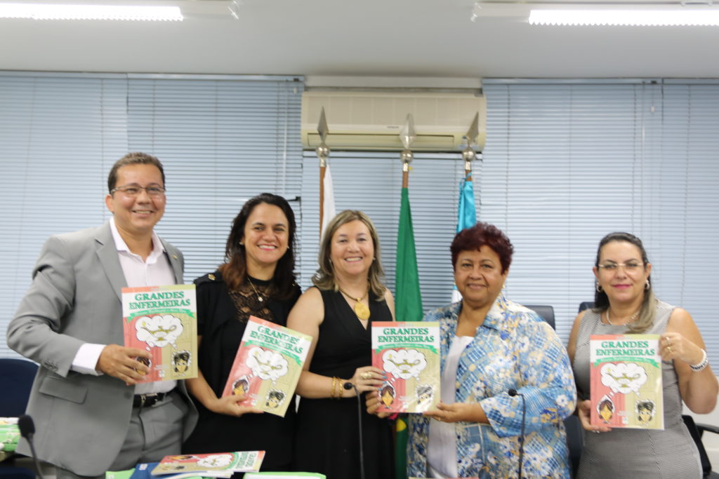 Quadrinhos contam história de Anna Nery e Florence Nightingale - Cofen