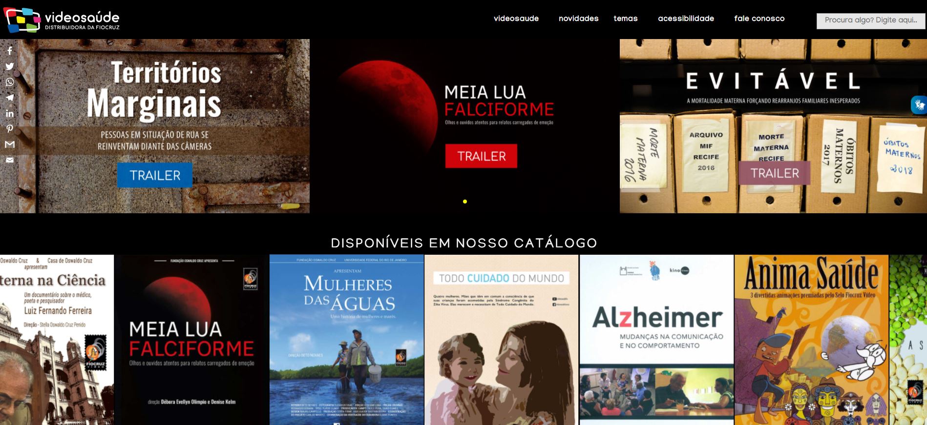 Fiocruz lança plataforma de filmes sobre Saúde e Ciência - Cofen